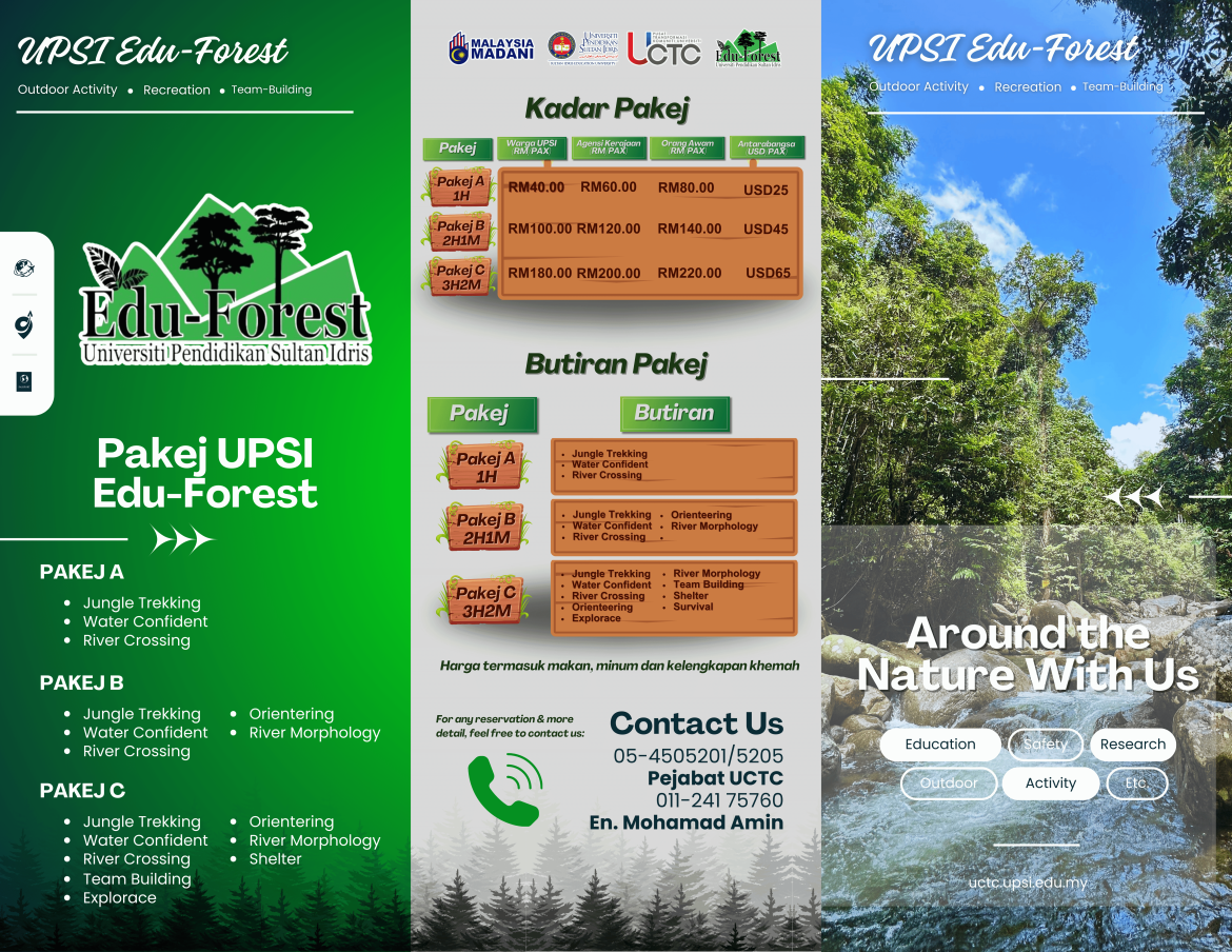 EDU-FOREST UPSI – UPSI | Pusat Transformasi Komuniti Universiti